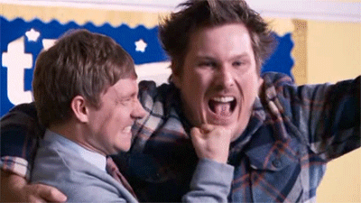 Martin Freeman Laughing Gif