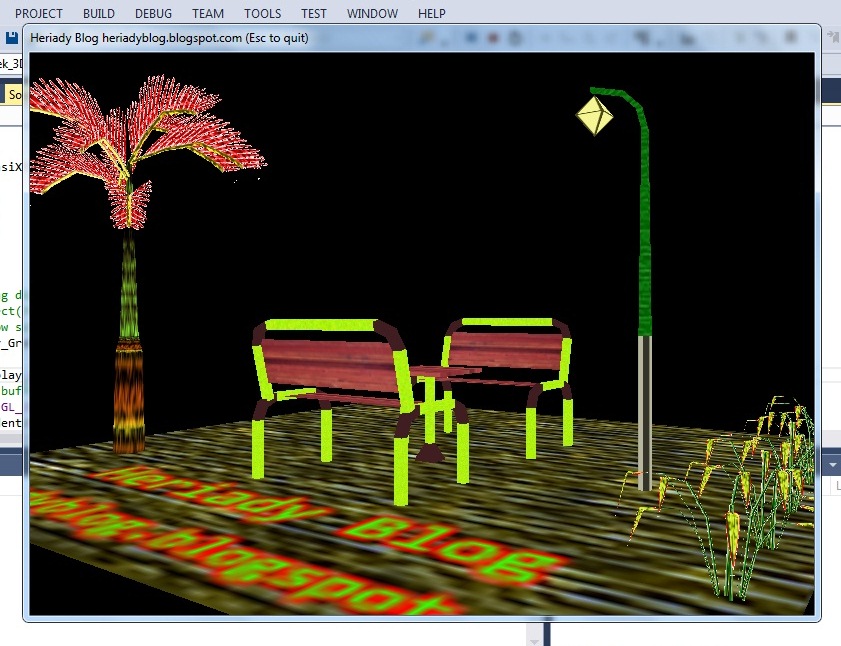 heriady blog: Membuat Bayangan Objek 3D OpenGL
