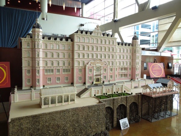 The Grand Budapest Hotel original model on display... - domesticjenni