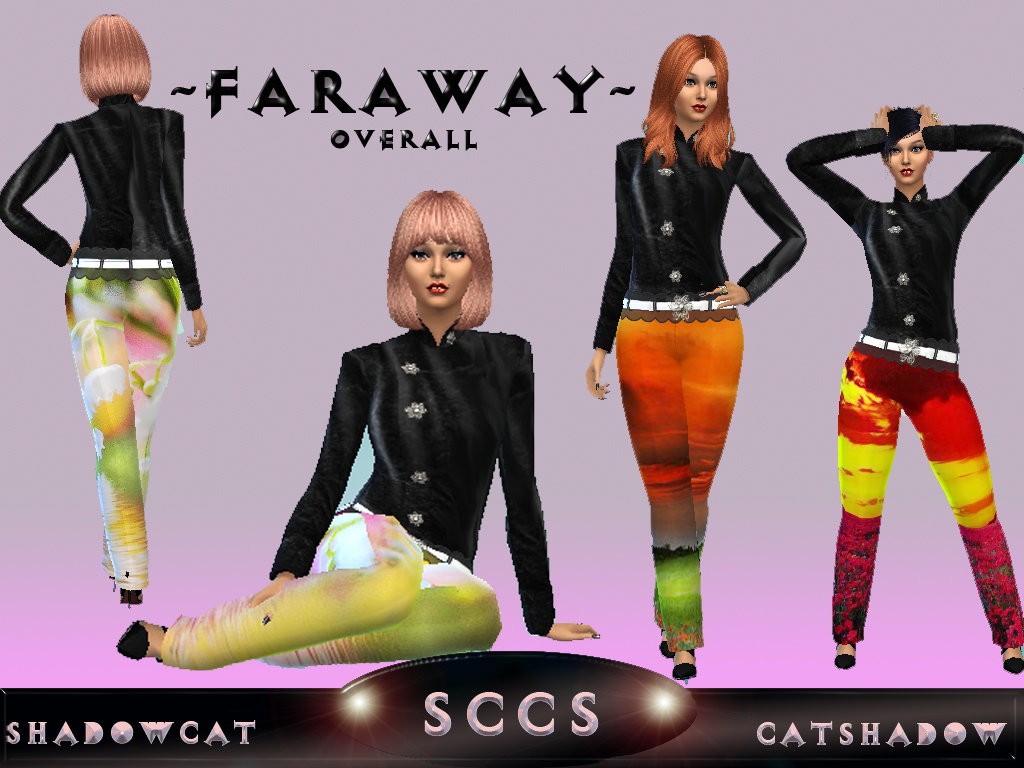 Sims4 SccS-Catwalk: ~Faraway~