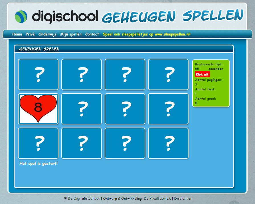 JufYvon: Gespot: zelf memory- en sleepspellen maken voor op het digibord
