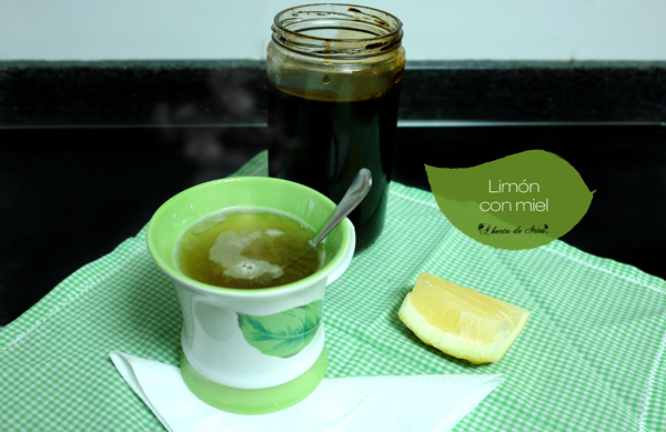 A horta de Artes: LIMÓN caliente con MIEL