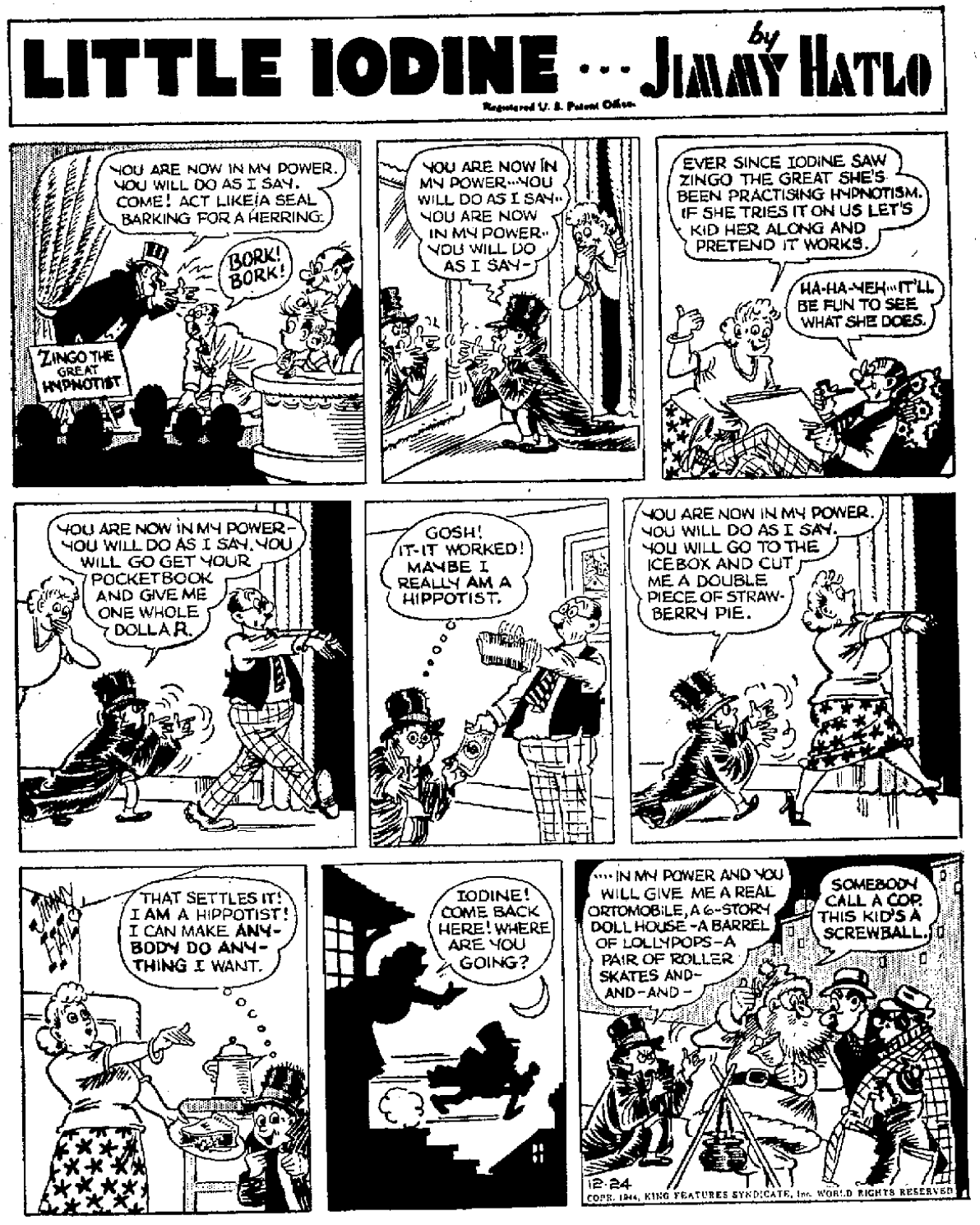 Tralfaz: Christmas Sunday Comics Through the Decades