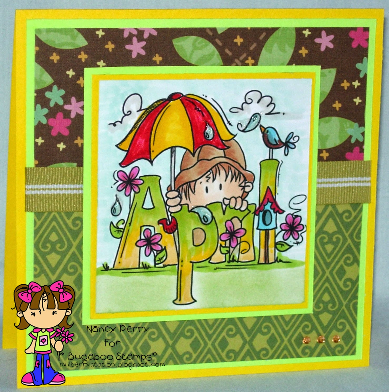 MULBERRY STATION: New Release- April Word at Bugaboo