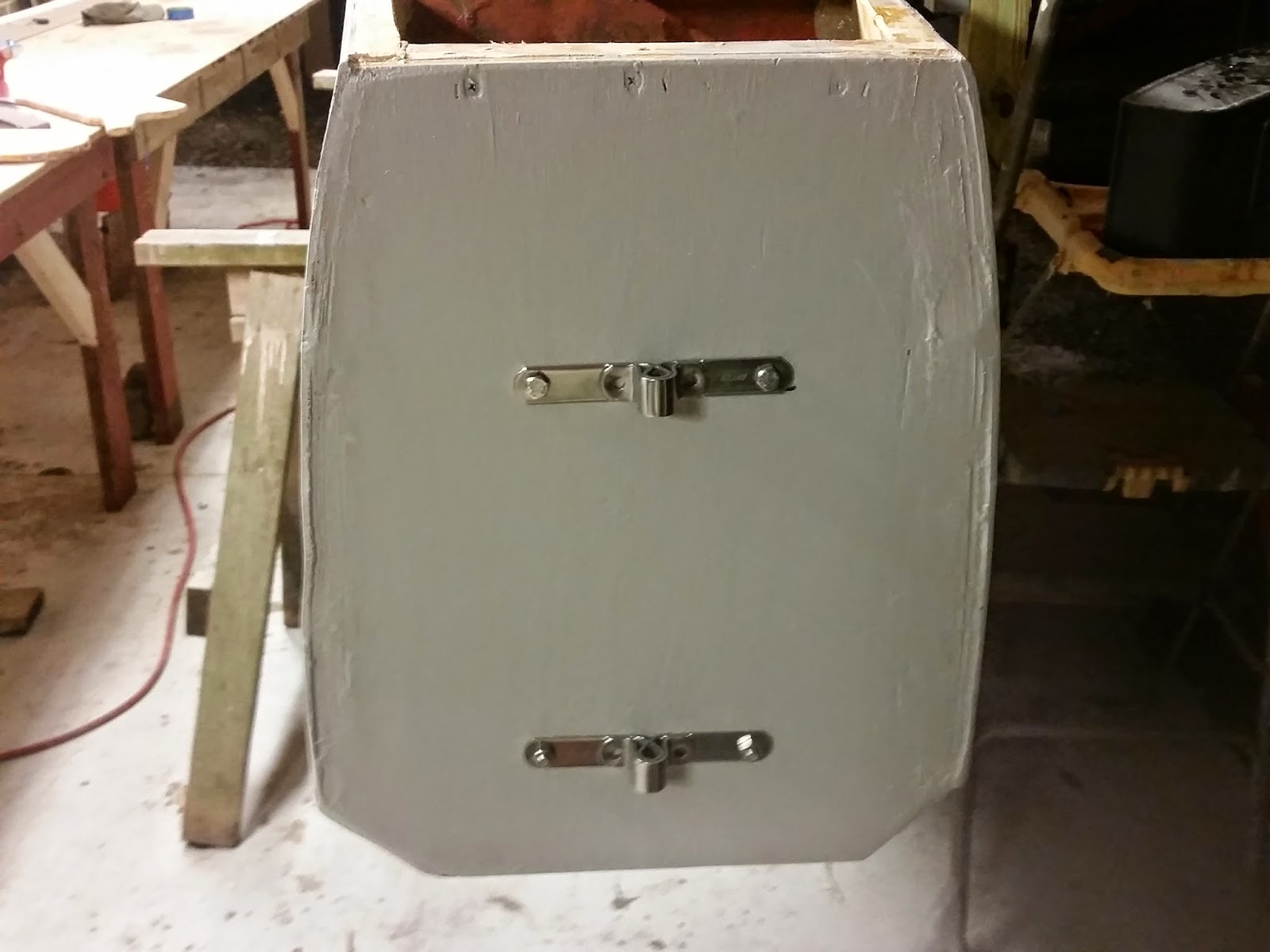 Slingshot16: Rudder installation