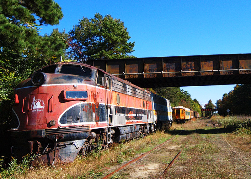 Exploring South Jersey: Winslow Junction - Train Graveyard