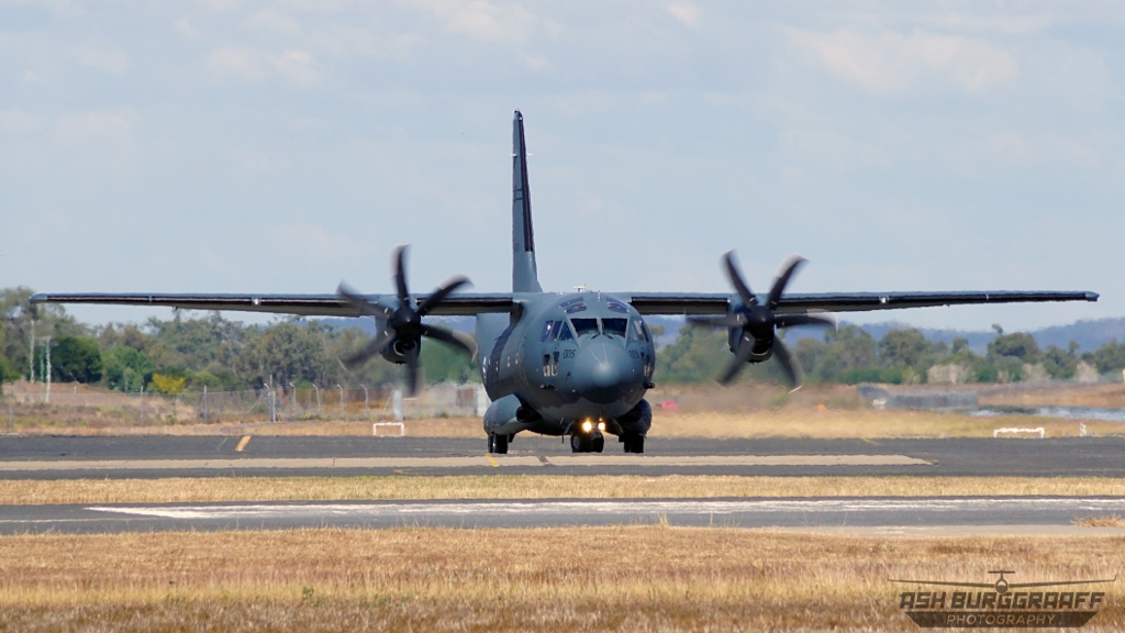 Central Queensland Plane Spotting: RAAF Alenia C-27J Spartan Transport ...