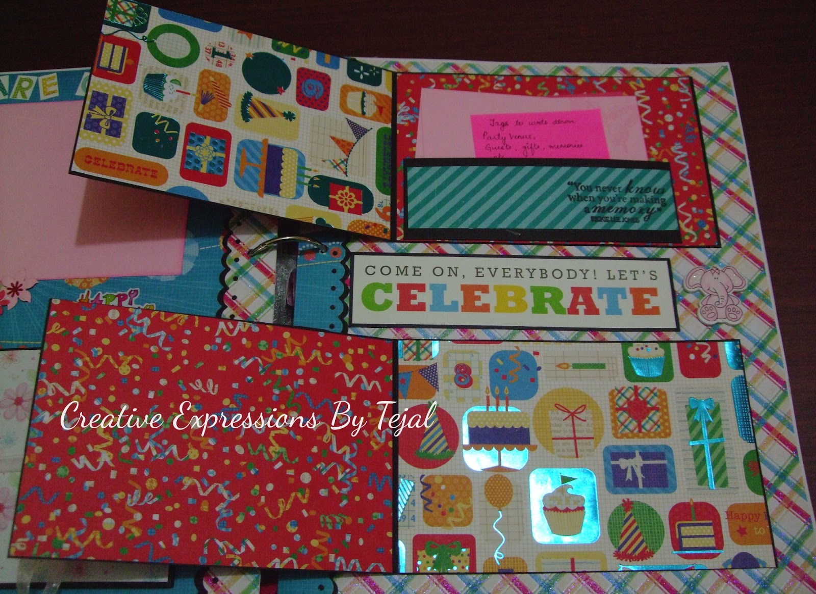 Creative Expressions: Scrapbook Album - Part 2
