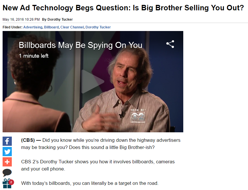 Hindsight : New Ad Technology Begs Question: Is Big Brother Selling You ...