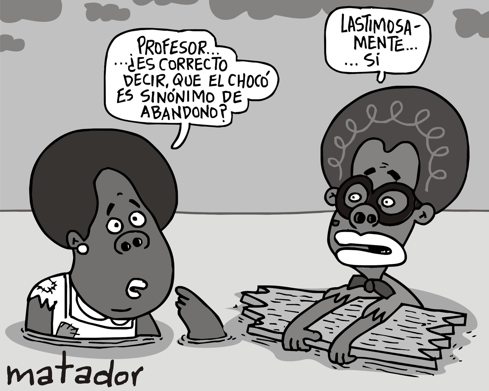 matador cartoons: El profesor Super O