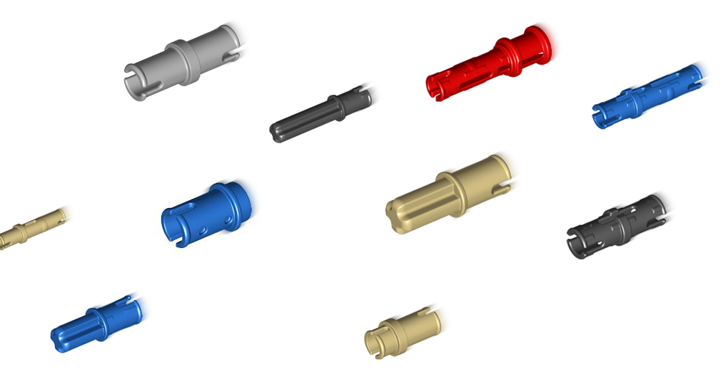 Brickset: A history of Technic pins | New Elementary: LEGO® parts, sets ...