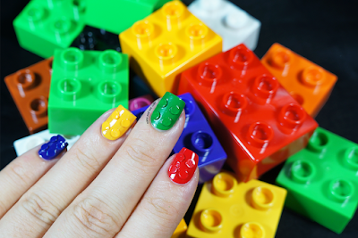 nana and her nails: 3d Lego Nails