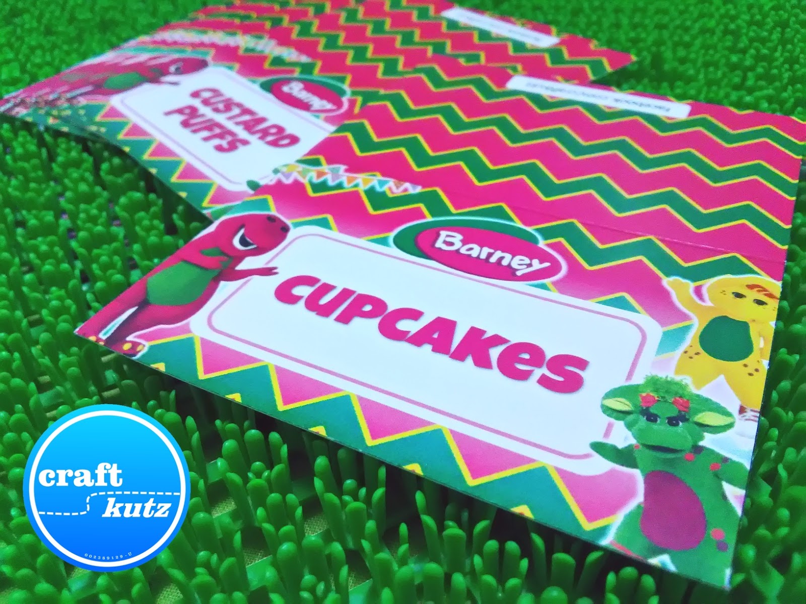 Barney & Friends Birthday Theme. ~ Craft Kutz