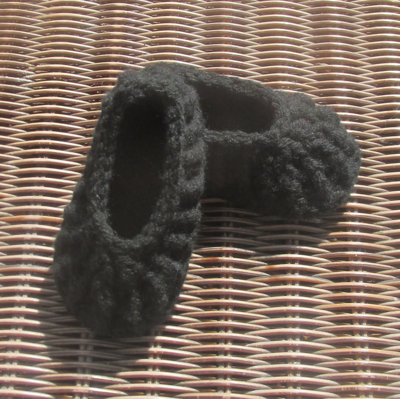 Grammy Dirlam: Textured Mary Jane's ~ New Born Size