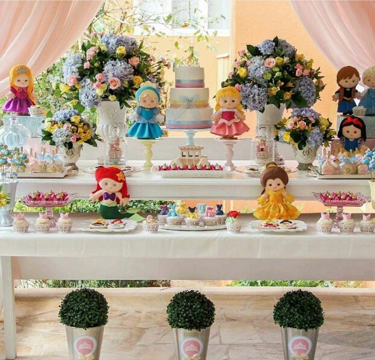 Fiesta Temática de Princesas Disney