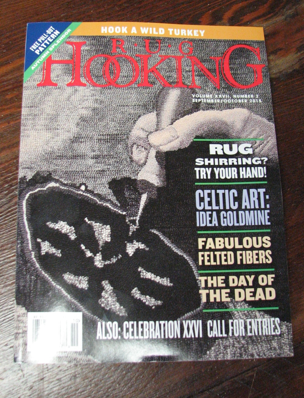 The Old Tattered Flag: Rug Hooking Magazine Pattern Exclusive ~ Autumn ...