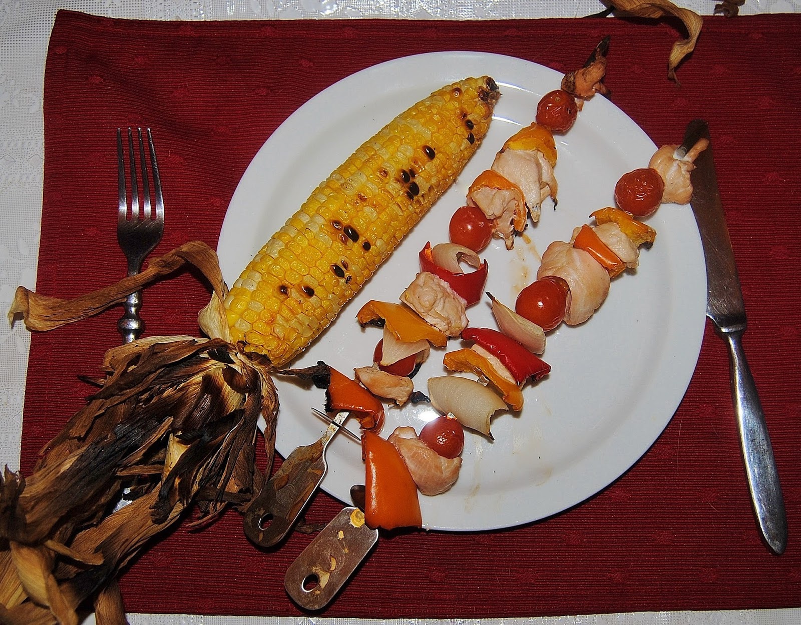 We Live In The Country!: #Chef Dan Makes Kabobs with the Cave Tools ...