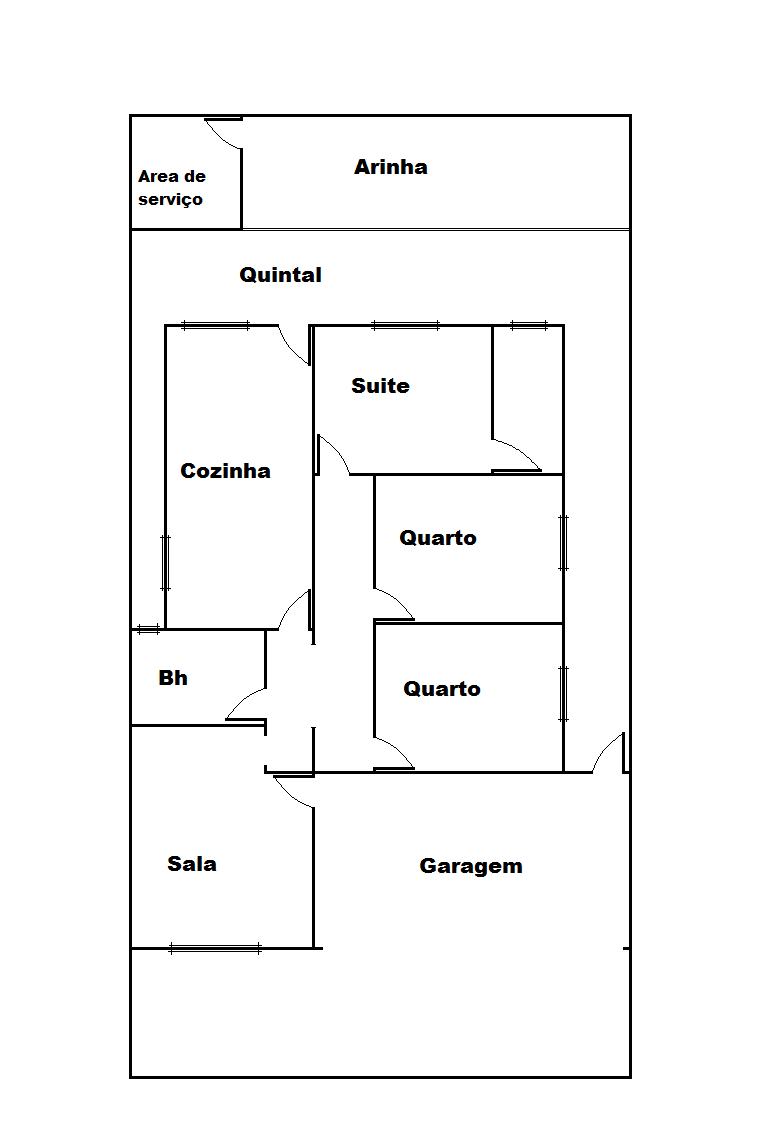 PlanejaMente: Casa 70m2 de contrução