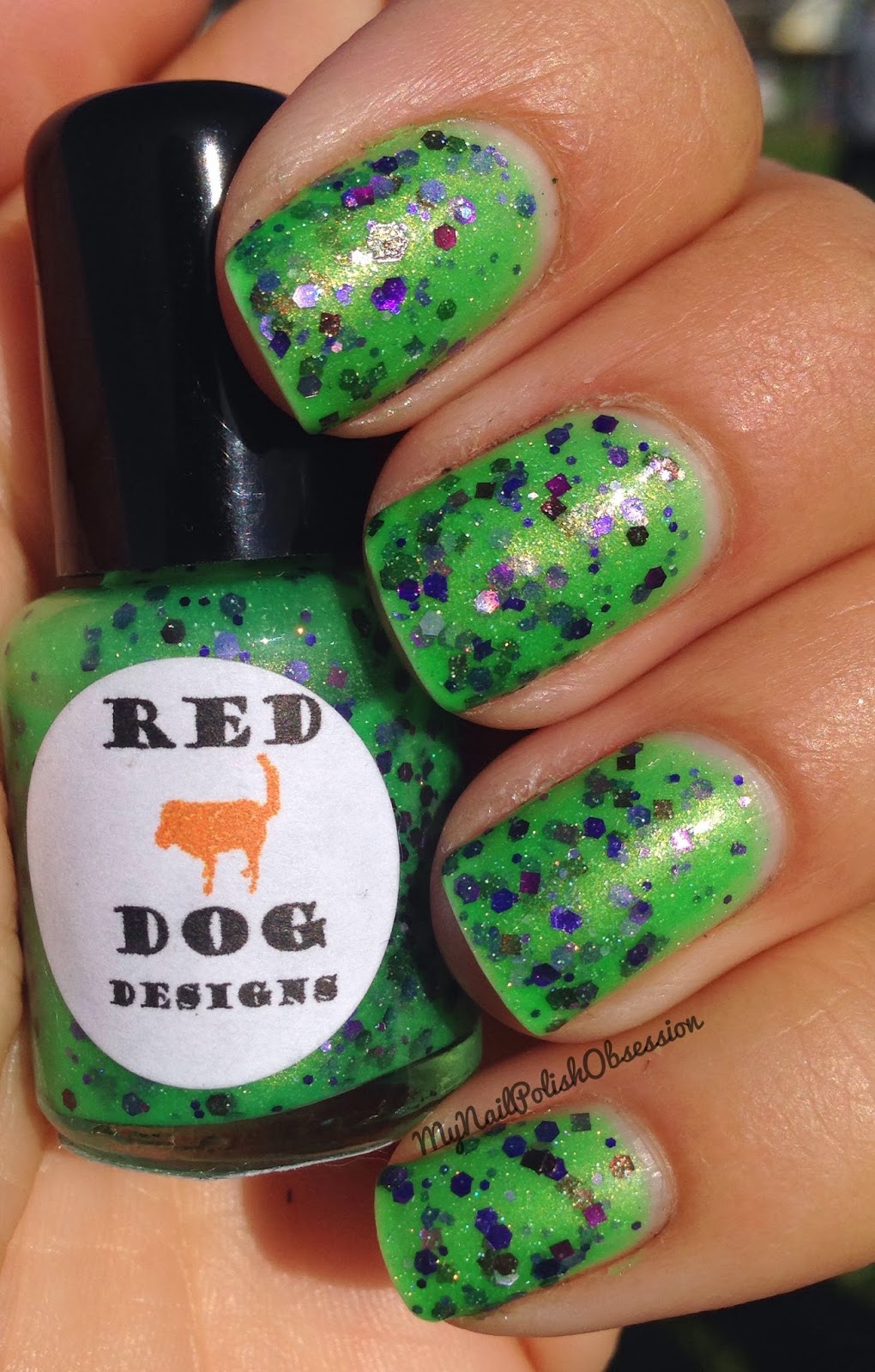 My Nail Polish Obsession: Red Dog Designs Spooky Treats!