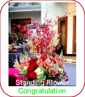 Papan Bunga Wedding Ucapan Selamat Berbahagia: Bunga Standing Flower ...