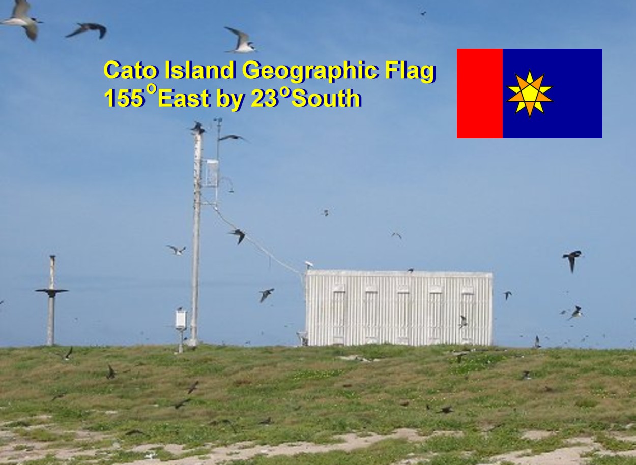 The Voice of Vexillology, Flags & Heraldry: Cato Island Flag, Australia