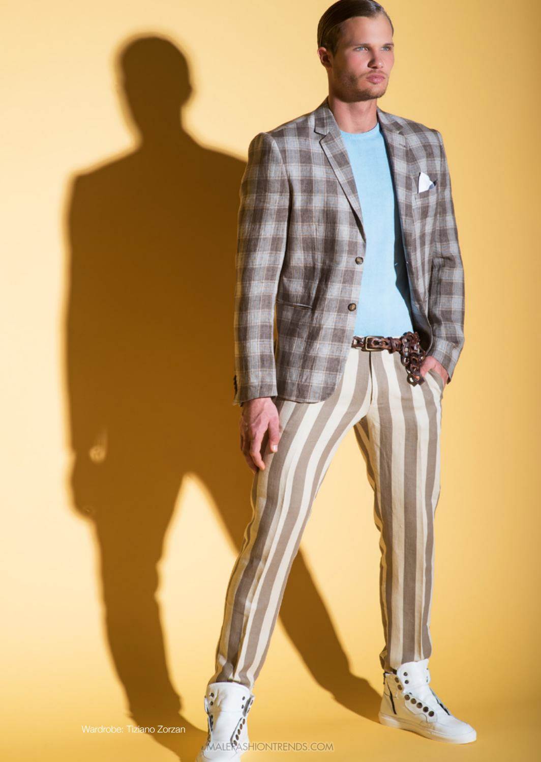 Michael Schramm para FAVE Magazine por Frank Louis