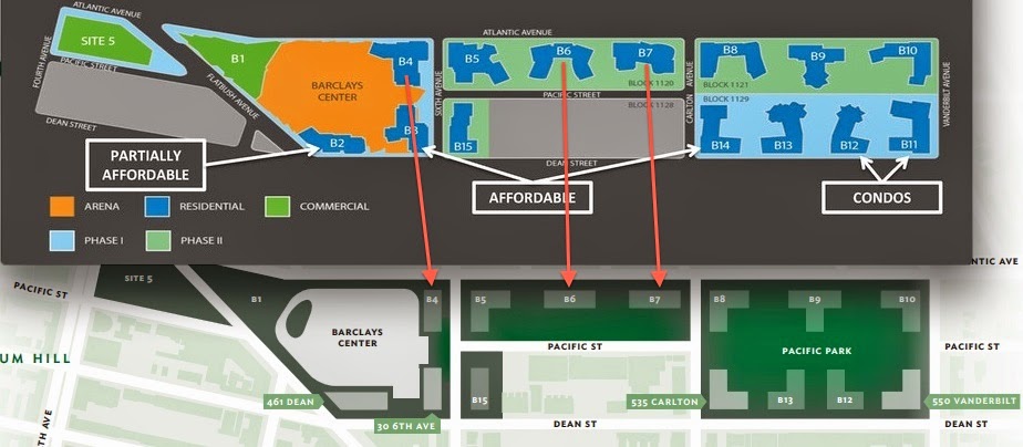 In misleading new site plan, Pacific Park Brooklyn towers are shrunken ...