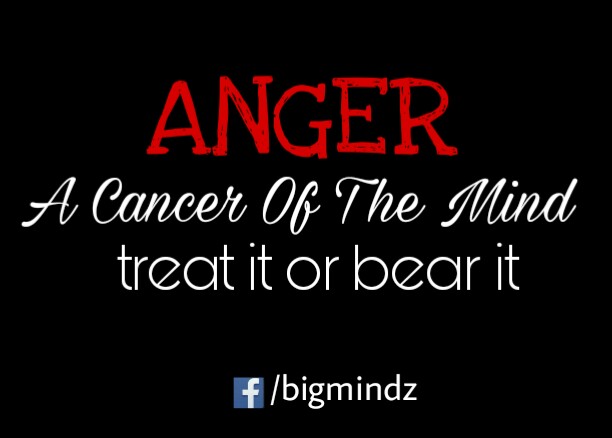 The Big Mindz: Anger, A Cancer of The Mind: How to overcome it.