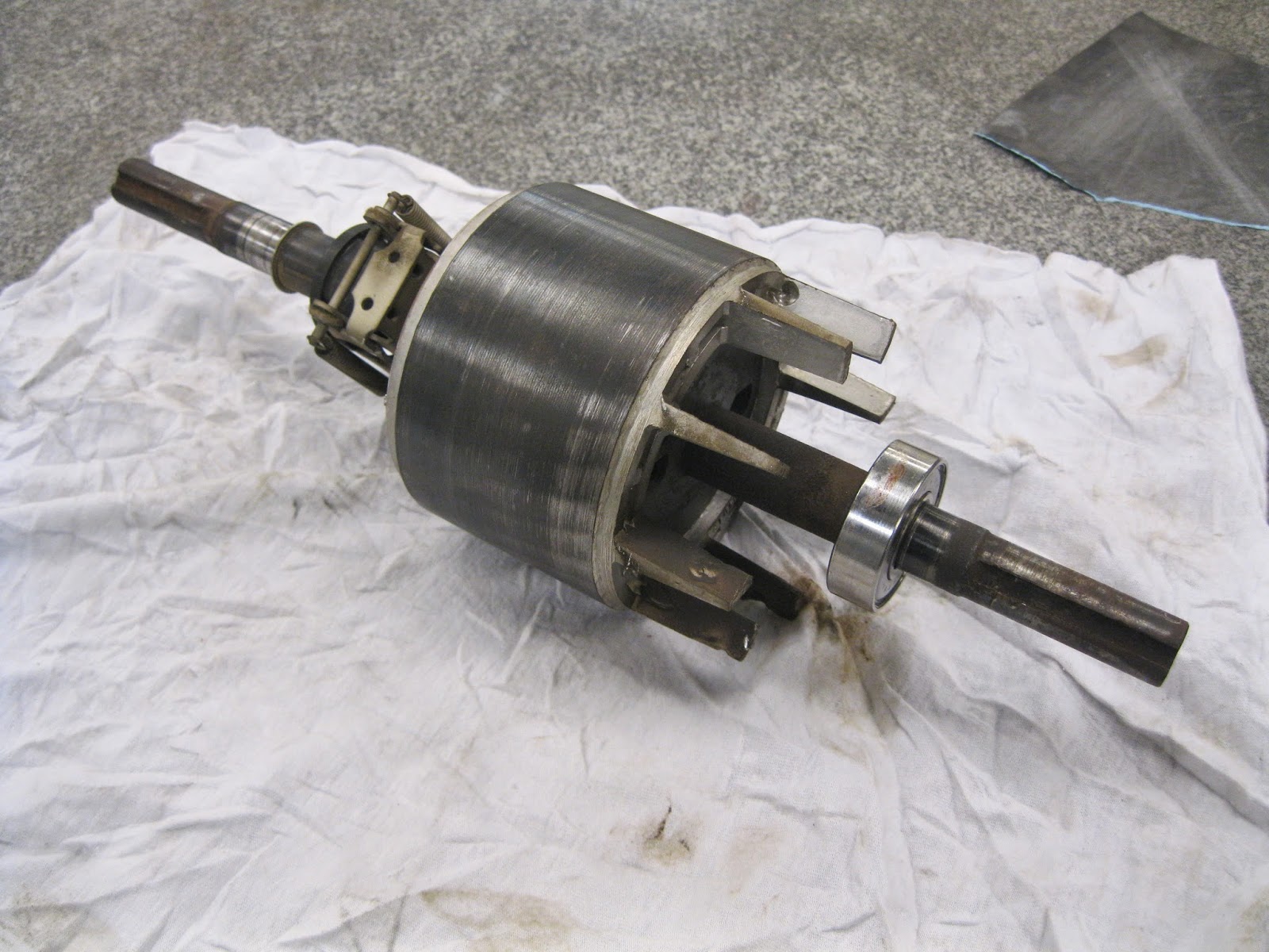 Things That Keep Dan Busy: Worn Shaft Repair - Machining JB Weld