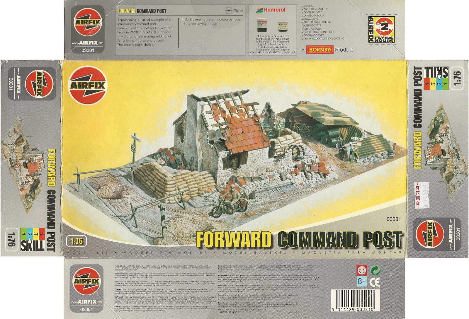물고기와고양이: 1:76 - AIRFIX : FORWARD COMMAND POST - Kit Review