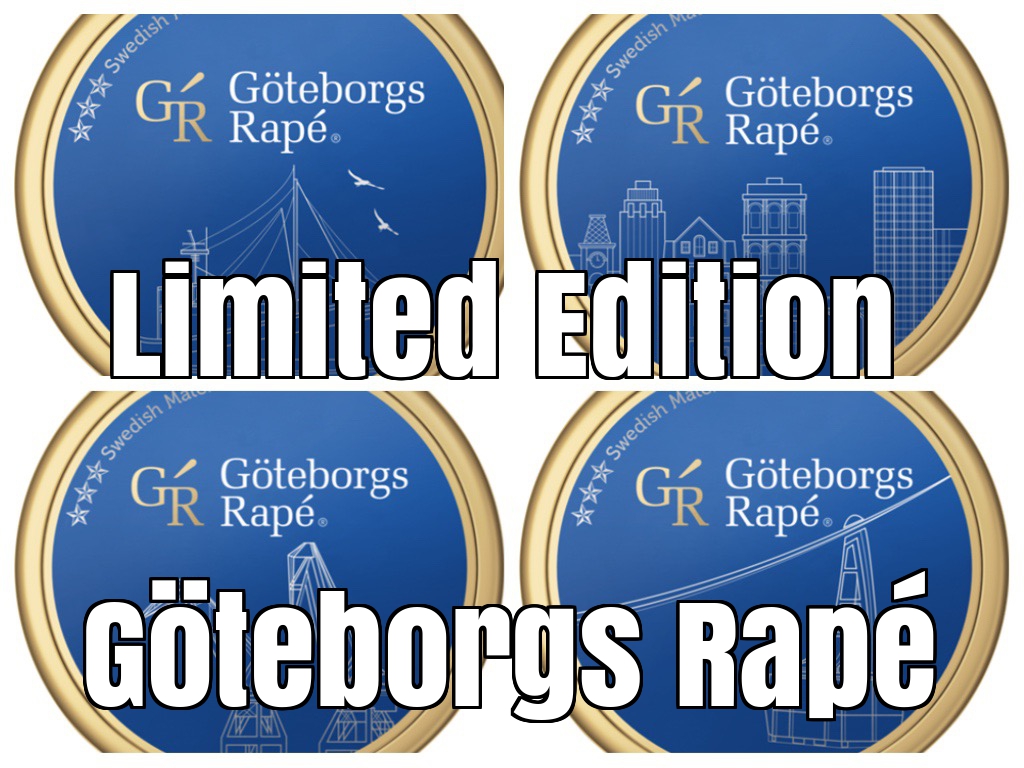 Limited Edition Göteborgs Rapé - Preview. 2 October 2017