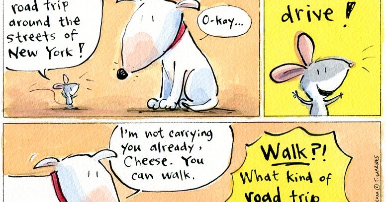 Chalk & Cheese Comics: Road Trip