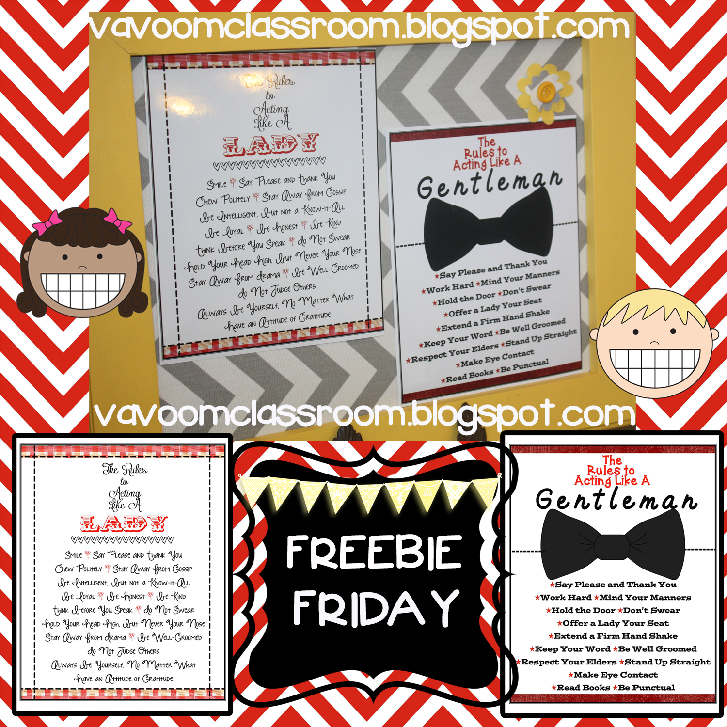 Vavoom Classroom: Fantastic Freebie Friday!
