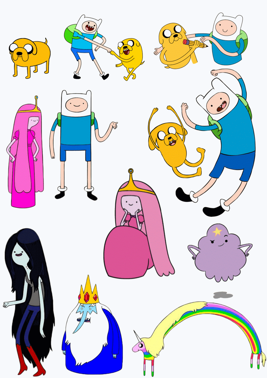 Gökyüzü kadar uçsuz bucaksız: Adventure Time sticker