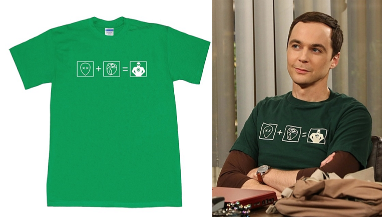 All Shirts Worn by Sheldon Cooper in The Big Bang Theory: Sheldon ...