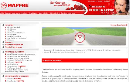 Seguros MAPFRE Mexico para auto mapfre.com.mx | Cotizar Seguro de Auto ...