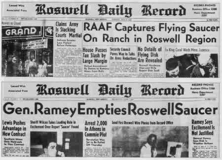 1947 Roswell Crash Timeline ~ The Crypto Crew