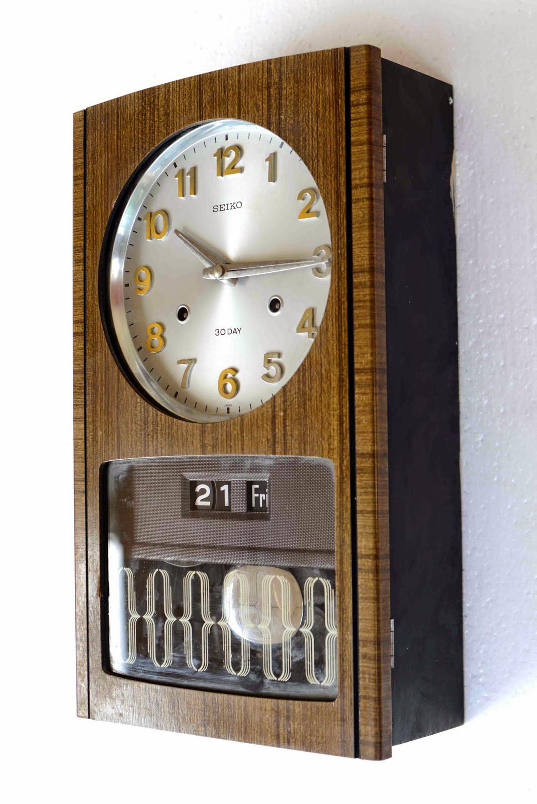 Old Vintage Gallery: Jam Dinding Vintage "Seiko" Japan (7)