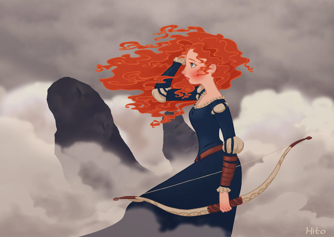 Fashion and Action: More Marvelous Merida Portraits - Brave Fan Art Gallery