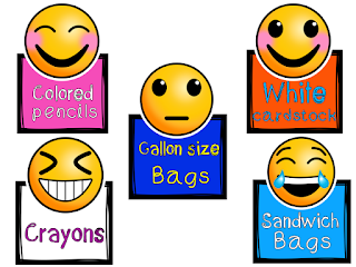 Emoji Back to School Classroom Editable Wishlist | The Teaching Bug!