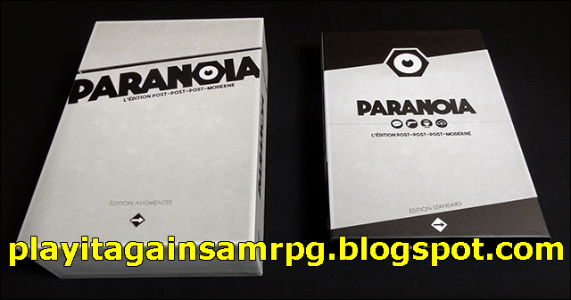 Play it again, Sam: Ejemplar de muestra de Paranoia Edición Post-Post ...
