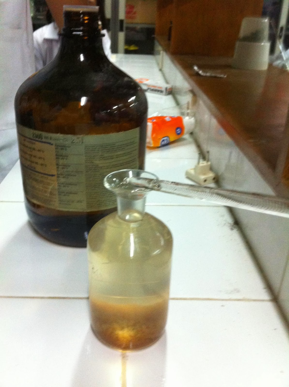 Pengukuran Oksigen Terlarut (DO) Metode Winkler (Praktikum Ekologi Umum)