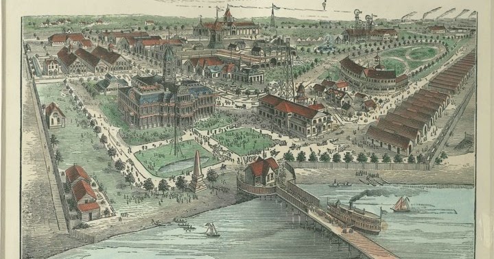 Fort York and Garrison Common Maps: 1889: Exhibition Grounds Bird's Eye ...