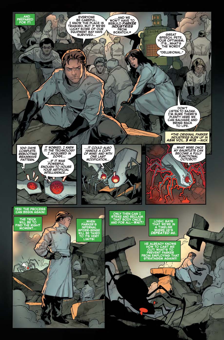 SNEAK PEEK : "The Amazing Spider-Man" - 'The Living Brain'