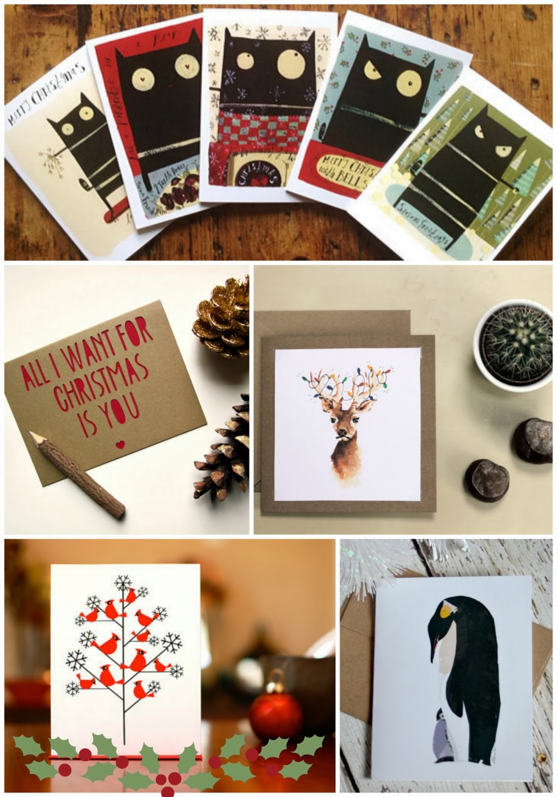 a crafty hen: Handmade Christmas: Greeting Cards