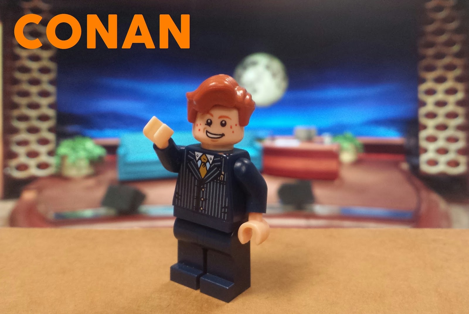 Art of Tony Miller: Custom Lego Conan O'Brien and More