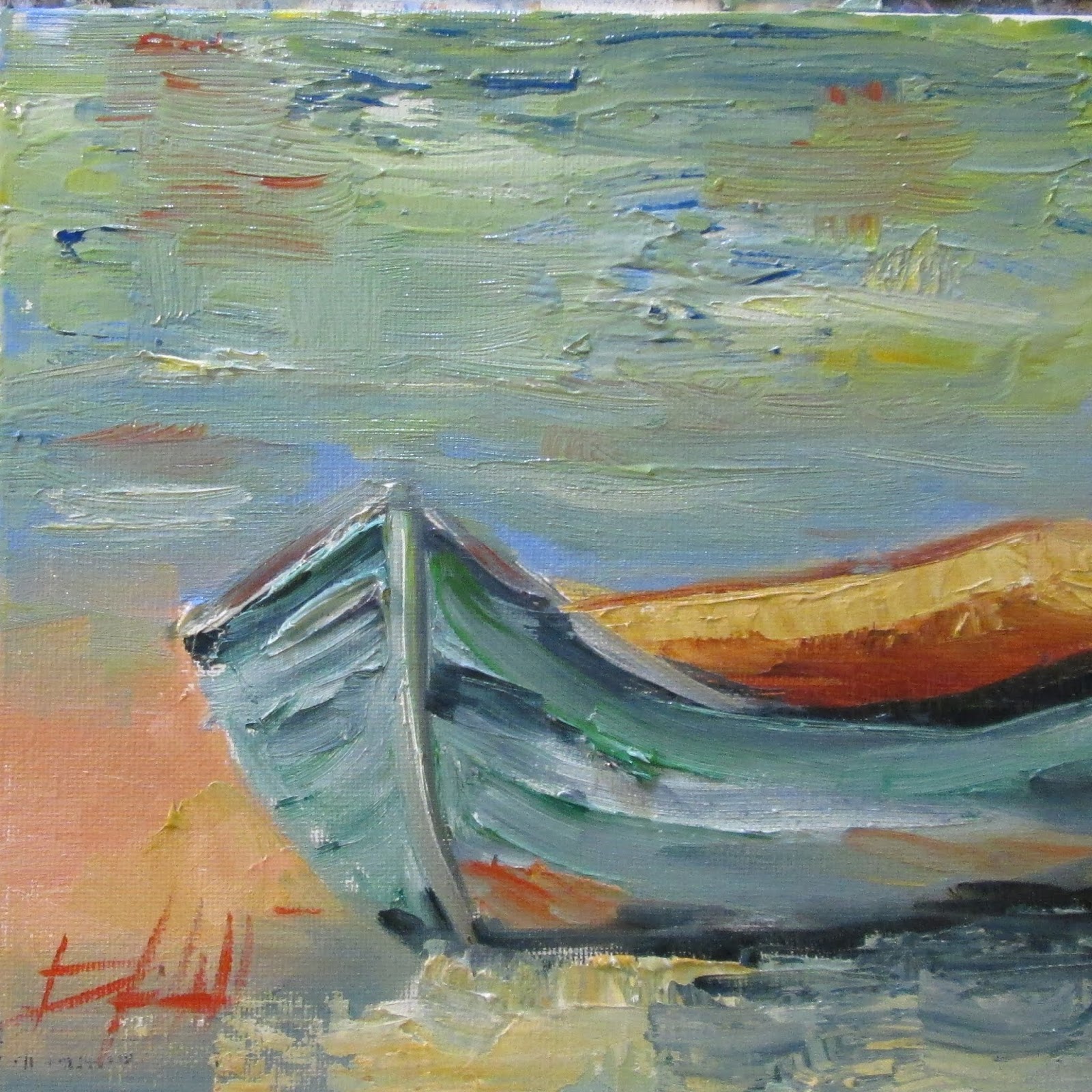 Painting of the Day, Daily Paintings by Delilah: Oil paintings For the week