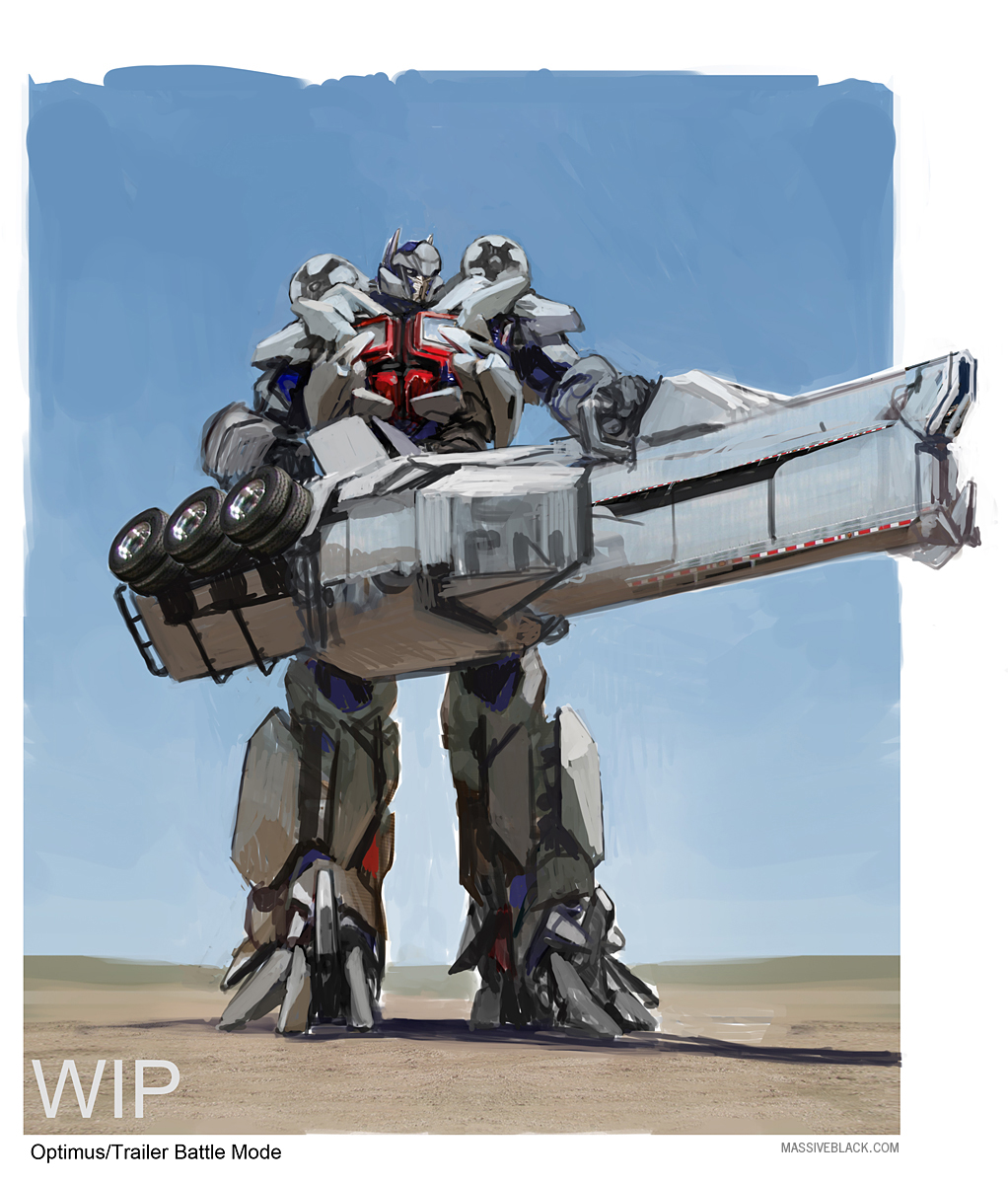 Striking 'Transformers: Dark of the Moon' Concept Art by Wesley Burt ...
