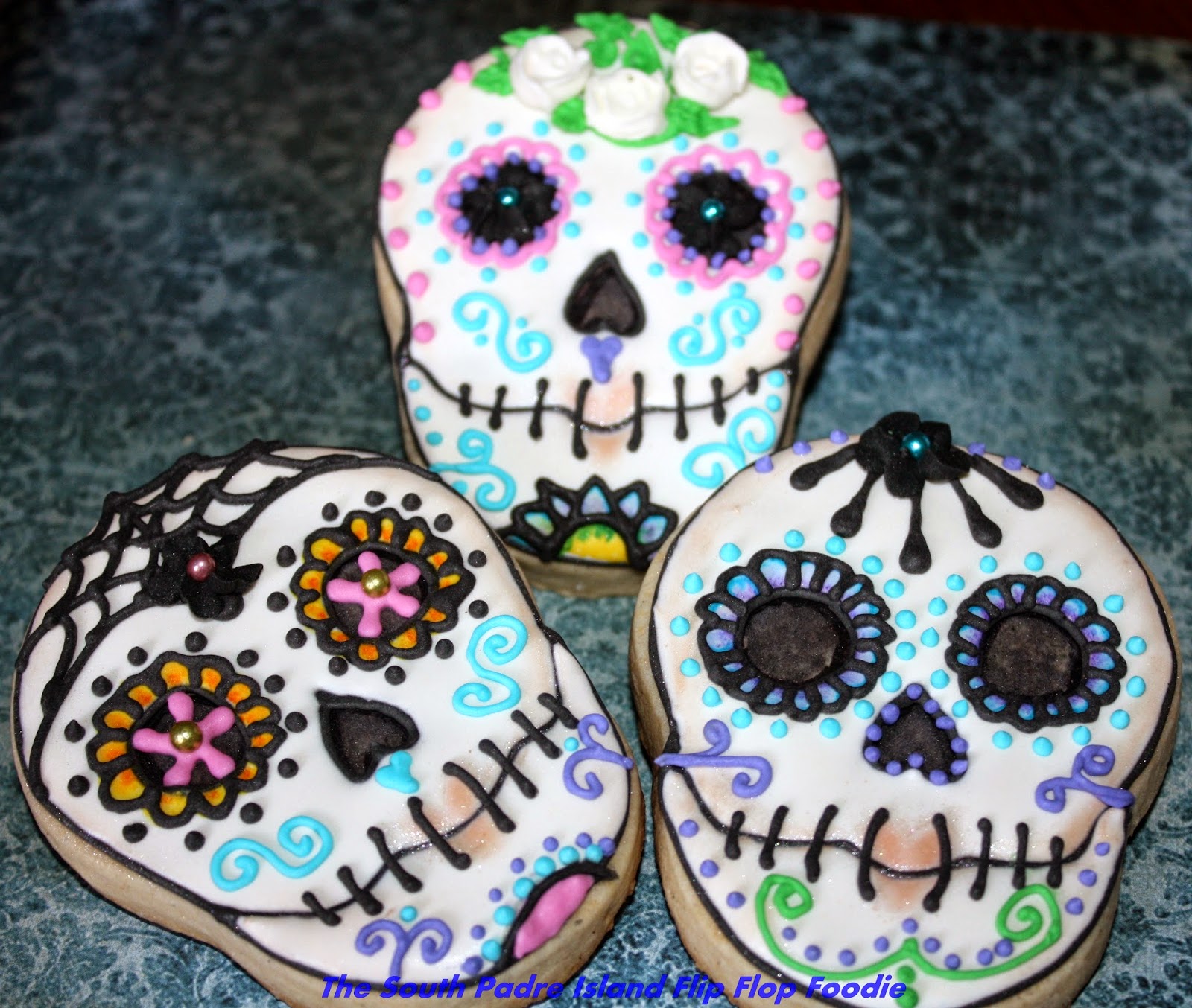 The South Padre Island Flip Flop Foodie: Sugar Skull Cookies