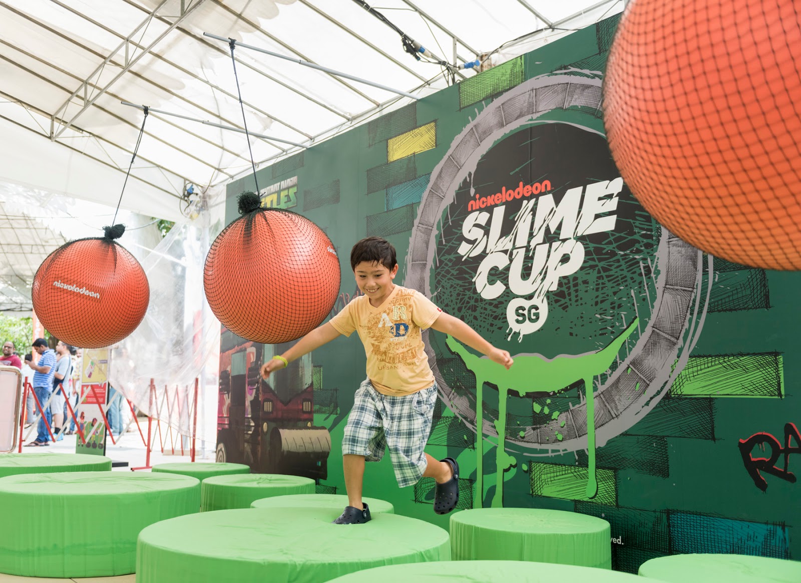 NickALive!: Nickelodeon Slime Cup SG 2017 Scores A Slime Homerun For ...